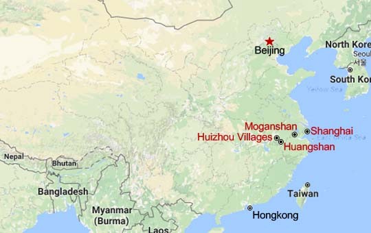 8-Day Shanghai, Moganshan, Huangshan, Huizhou Villages Tour - Moganshan ...